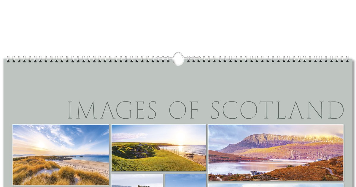 Images of Scotland Branded Wall Calendar | Brunel Trade Services