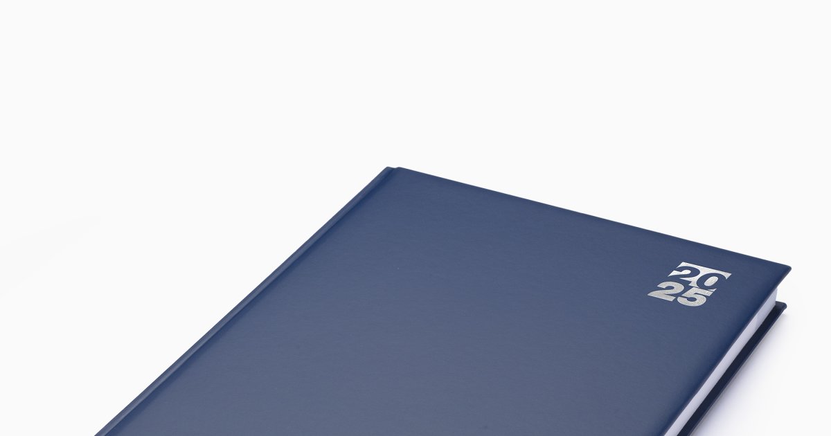 Matanza A4 Corporate Diary - White Pages | Brunel Trade Services